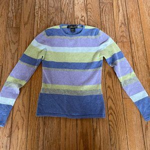 Thalian | Sweaters | Womens 0 Cashmere Striped Sweater | Poshmark